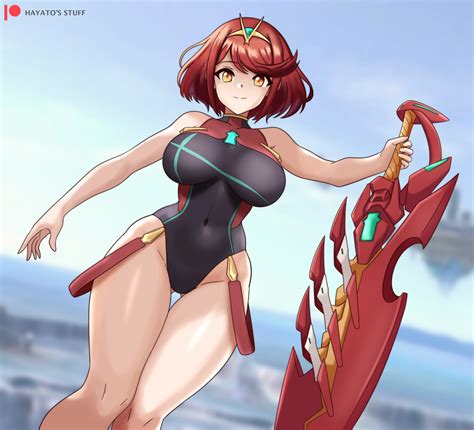 Hayato Stuff Pyra Pro Swimmer Xenoblade Pyra Xenoblade
