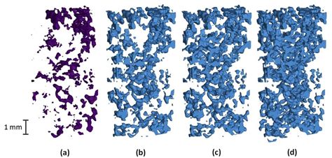 Three Dimensional Image Of Water Flooding In Porous Medium With Connate Download Scientific