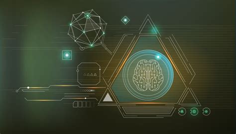 infographics about artificial intelligence vector image