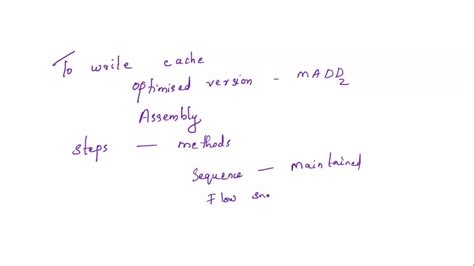 Solved In Mips Assembly Madd Multiply And Add Version Marks Write A Cache Friendly