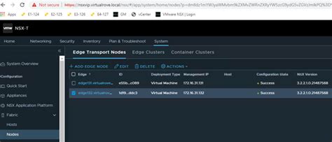 Nsx T Standalone Edge Vm Transport Node Deployment Welcome To