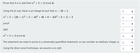Solved Prove That If N Is Odd Then N5 2 Mod 4 Using