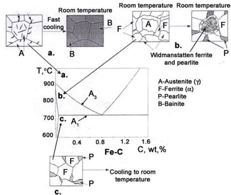 Schematic Presentation Of Expected Microstructural Features After