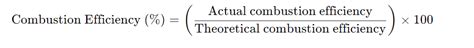 Combustion Efficiency Calculator Calculator Doc