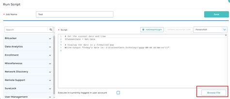 How To Run Powershell Scripts On Windows Devices Using Suremdm