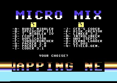 CSDb Utility Arsenal By Micro Mix CSDb Utility Arsenal By Micro Mix