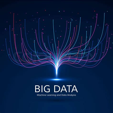Abstract Big Data Visual Concept Digital Technology Visualization Machine Learning And Data