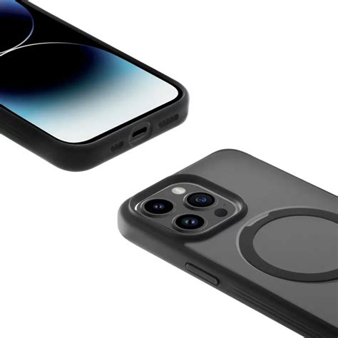 Adeqwat Coque MagSafe avec support pour iPhone Pro Noir Livré demain Krëfel