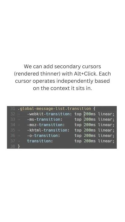 Vs Code Multiple Selections Multi Cursor Youtube
