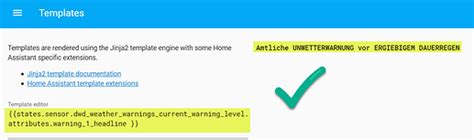 Add Sensor Value To Notification Message Dashboards And Frontend Home