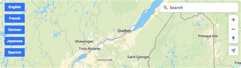 Specify The Geocoding Control Languages Weather Sdk Javascript Maps Sdk Maplibre Gl Js