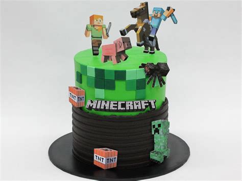 Minecraft Character Cake The Cake People