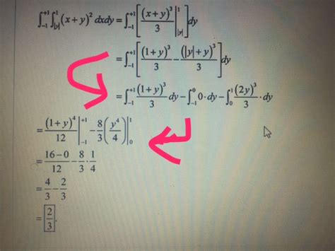 Solved Why Did The Limit Of The Integral Change In The Chegg Com