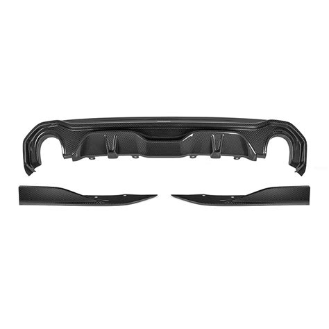 Bmw G26 Pre Preg Carbon X Style Rear Diffuser For Dual Exhaust 44