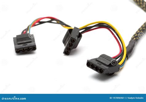 Power Connector For Hard Drives With IDE Interface Stock Image Image Of Voltage Hard 197896961
