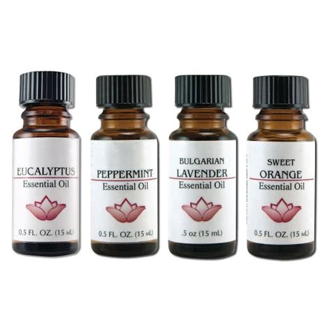 Buy Essential Oils Assortment Lavender Eucalyptus Peppermint Sweet Orange At Sands Worldwide