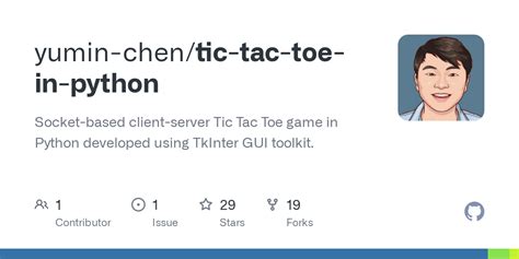GitHub Yumin Chen Tic Tac Toe In Python Socket Based Client Server Tic Tac Toe Game In Python