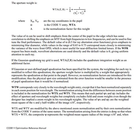 Codev是否有类似zmx多重结构cwgt的控制方法。 外星喵 光学课堂