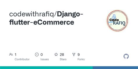 github codewithrafiq django flutter ecommerce