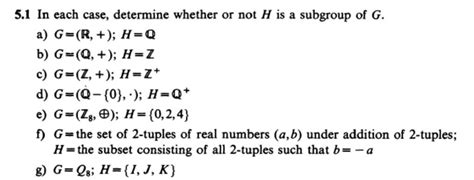 solved in each case determine whether or not h is a