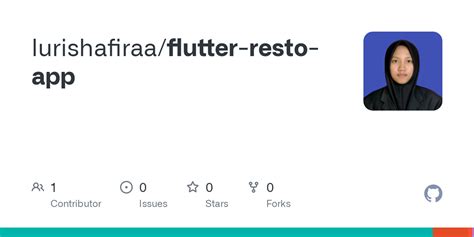 Github Lurishafiraa Flutter Resto App