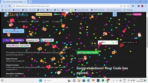 kaviya balakrishnan on linkedin 100daysofcodechallenge skillrack