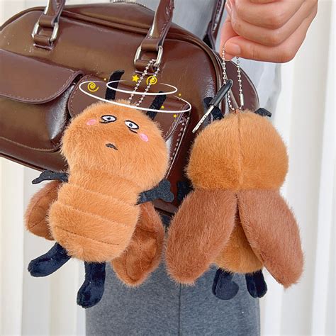 Cute Bow Fishboard Doll Keychain Funny Car Keyring For T Cartoon