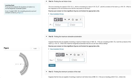 Solved Learning Goal Normal Tangential Coordinate System Chegg