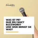 Was ist PR? | Marike Frick - Was Journalisten wolllen