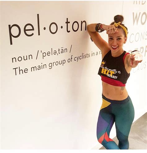 Robin Arzon Cyclist Sports Bra Workout Motivation Healthy Pretty