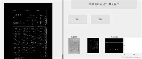 答题卡技术研究 基于matlab Gui设计 多个算法设计 Csdn博客 答题卡技术研究 基于matlab Gui设计 多个算法设计 Csdn博客
