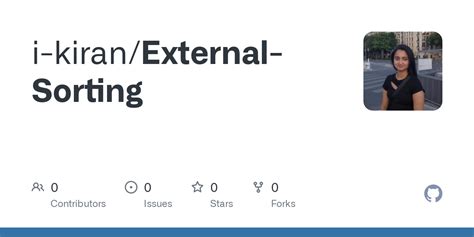 GitHub I Kiran External Sorting