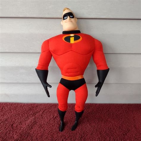 Disney Toys Disney Pixar The Incredibles Dad 4 Plush Toy Mr