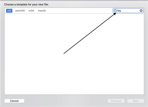 ios xcode 9 2 no new framework in file new menu stack overflow