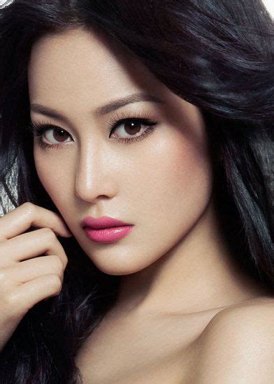 Vivian Zhang Asian Makeup Beauty Face Beautiful Eyes