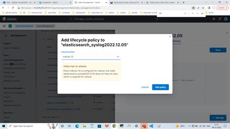 delete index older than a week elasticsearch discuss the elastic stack