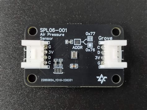 As Spl06 เซ็นเซอร์วัดความกดอากาศ Grove Spl06 001 Barometric Air