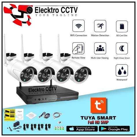 Jual Paket Cctv Nvr Kit Ch Kamera Cctv Wireless Cctv Wifi Ip Cam Cctv Shopee Indonesia