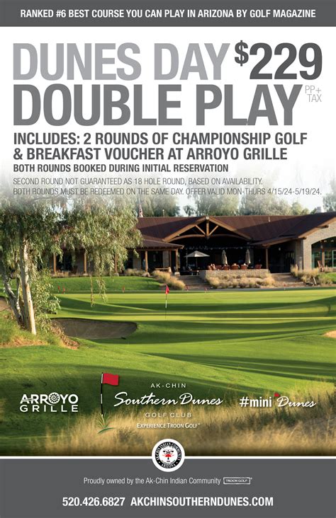 Specials Ak Chin Southern Dunes Golf Club