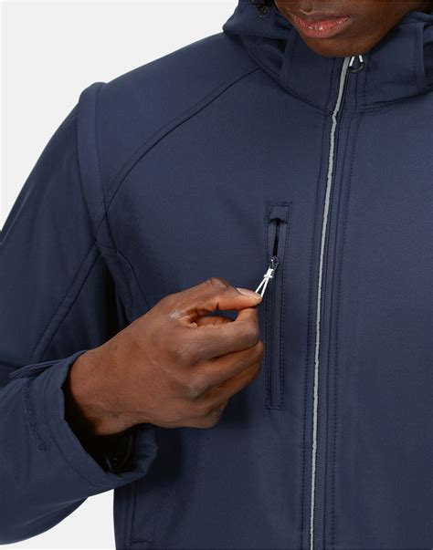 Tra713 Mens Erasmus 4 In 1 Softshell Jacket Navynavy Safety Workwear Uk