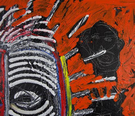 Neo Expressionism Renaissance White Court Art