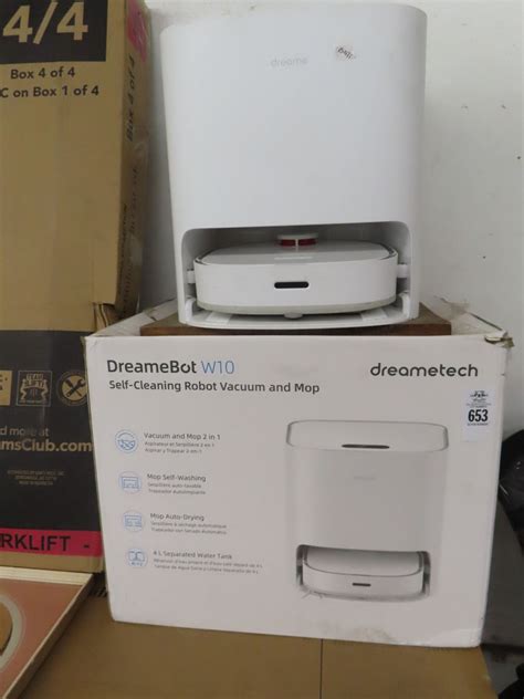 Dreambot W10 Self Cleaning Vacuum And Mop By Dreamtech