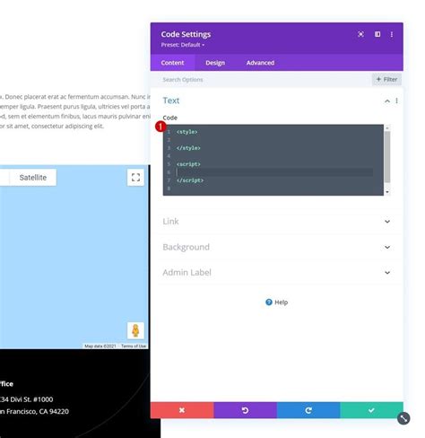 how to add a fixed map toggle to your divi page template ask the