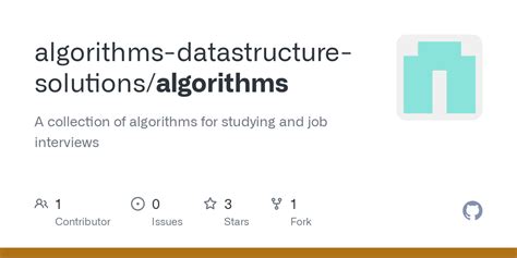 Github Algorithms Datastructure Solutionsalgorithms A Collection Of