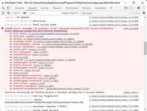 please help me can t use sftp · issue 5113 · eugeny tabby · github