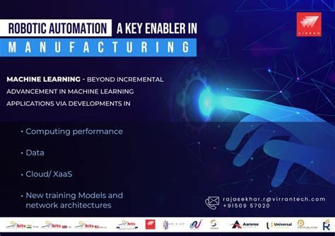 Robotic Automation A Key Enabler In Manufacturing Virran Tech Solutions