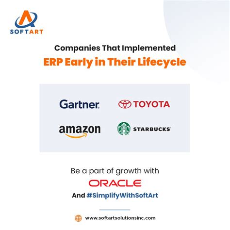 Softart On Linkedin Erp Oracle Erpsolutions Oracleerp Softart