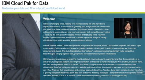 Download Ibm Cloud Pak For Data Newsletter Featuring Gartner Research Modernize Your Data And