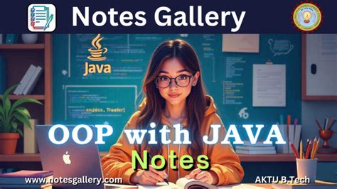 object oriented programming with java free aktu handwritten notes