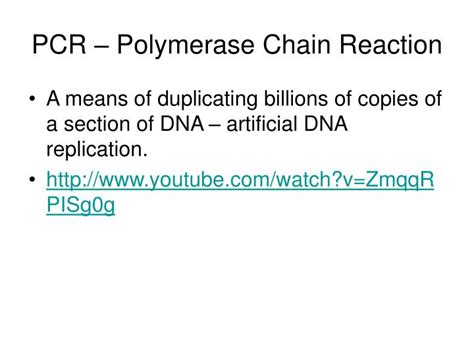Ppt Pcr Polymerase Chain Reaction Powerpoint Presentation Free